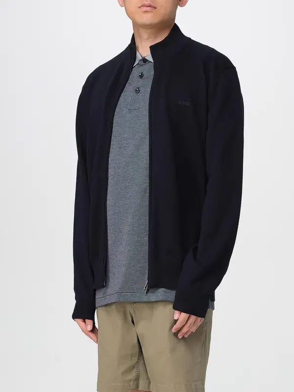 BOSS Zip-up Sweater