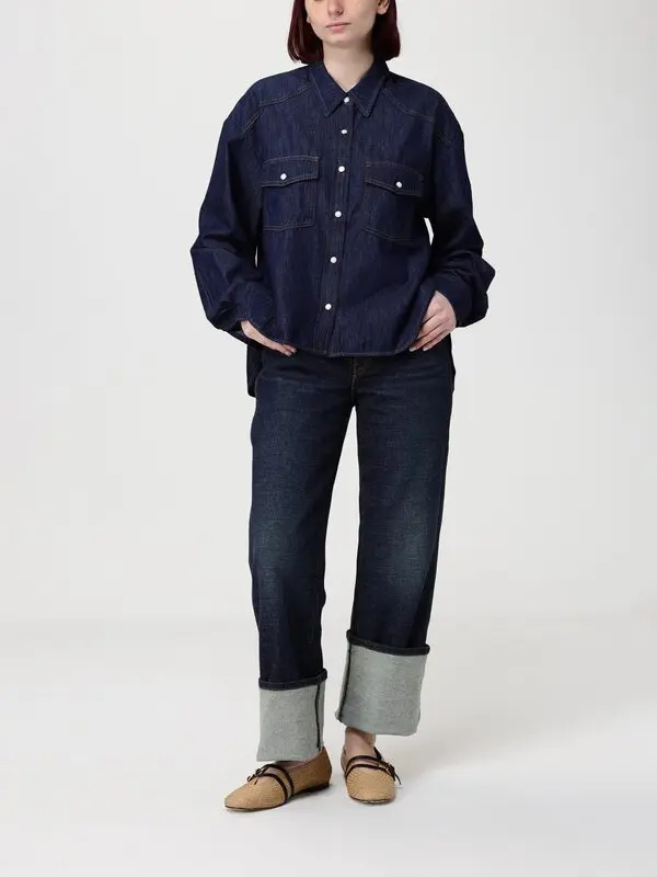 Khaite Straight Leg Jeans - Blue