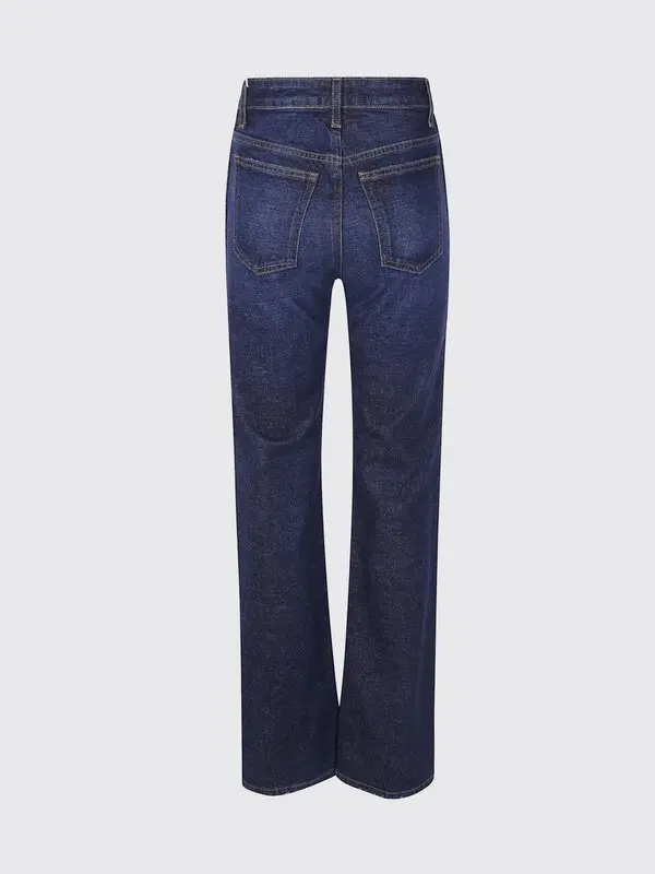 Khaite Danielle High-waisted Straight-leg Denim Jeans