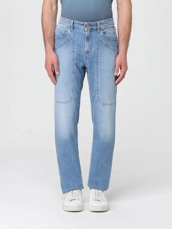 JECKERSON Jeans Light Wash Straight Leg Denim - Blue