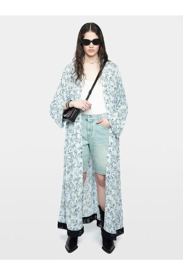 Zadig&Voltaire Printed Kimono Jacket