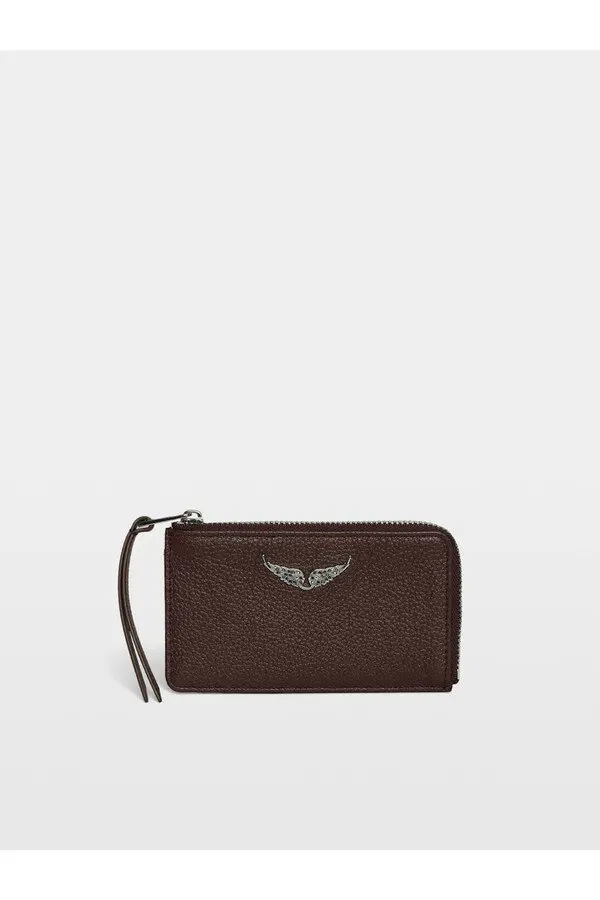 Zadig&Voltaire Zv Card Cardholder - Natural