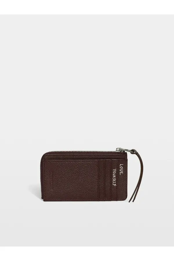 Zadig&Voltaire Zv Card Cardholder - Natural