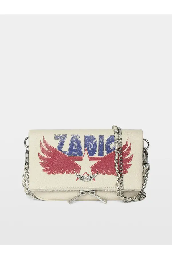 Zadig&Voltaire Rock Mini Clutch - Natural