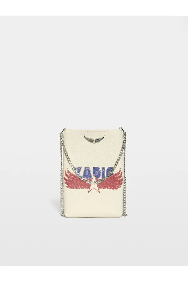 Zadig&Voltaire Rock Phone Pouch - Natural