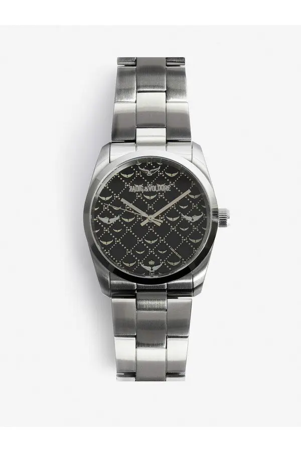 Zadig&Voltaire Monogram Watch - Black