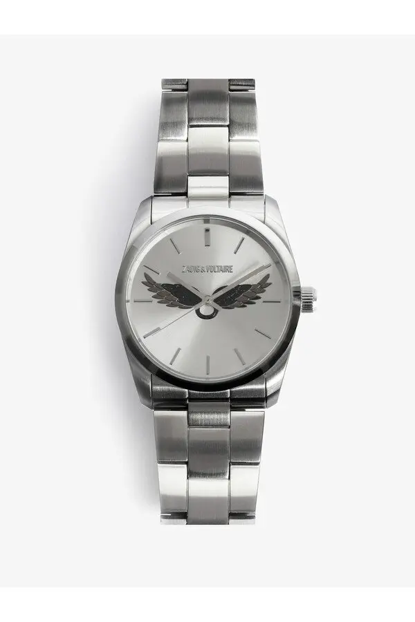 Zadig&Voltaire Wings Stainless Steel Watch - Silver