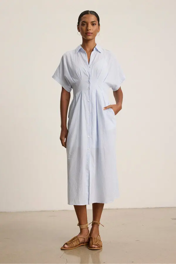 Velvet By Graham & Spencer Riley Shirting Dress