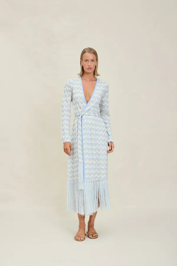 Devon Windsor Lia Robe - Blue