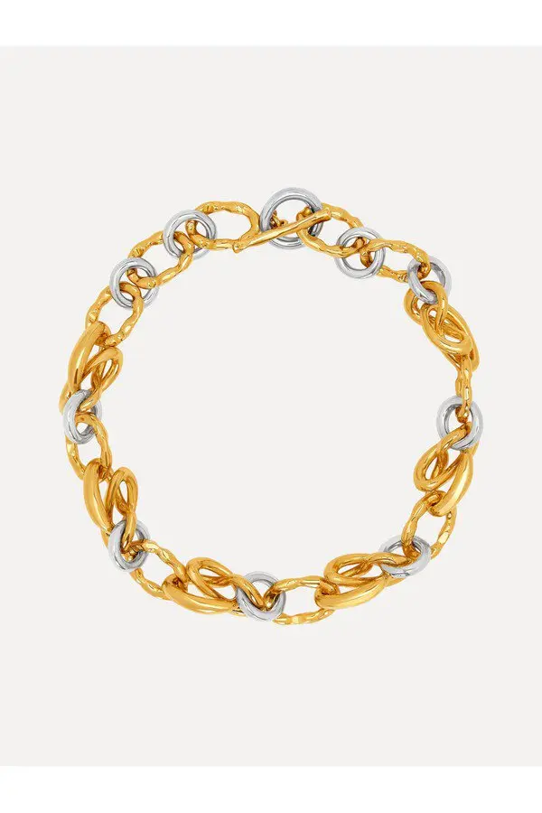 Oscar De La Renta O Knot Necklace - Gold