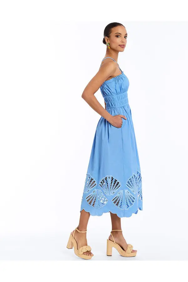 knee length dresses for ladies Faye Midi Dress – MESTIZA NEW YORK main image 1