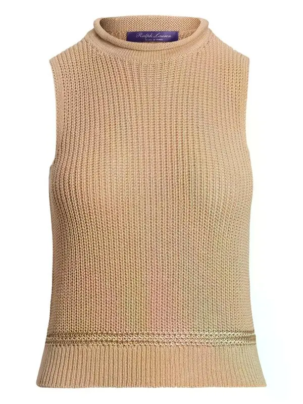 Ralph Lauren Ribbed Sleeveless Top
