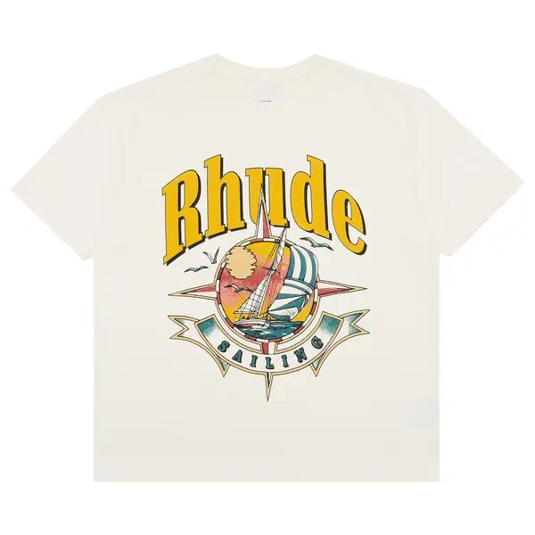 Rhude Port De Tee 'vintage - White