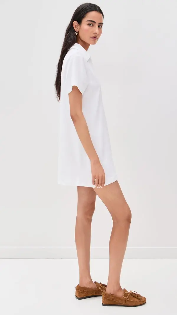 Polo Ralph Lauren Collared Terry Cloth Mini Dress