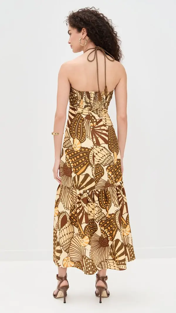 bec and bridge kailani asym dress brown Mermaid Mini Black / One Size / Cotton main image 0