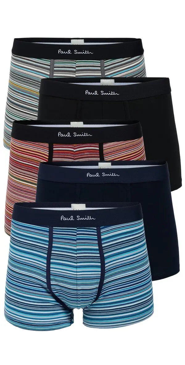 Paul Smith Trunks 5 Pack - Multicolor