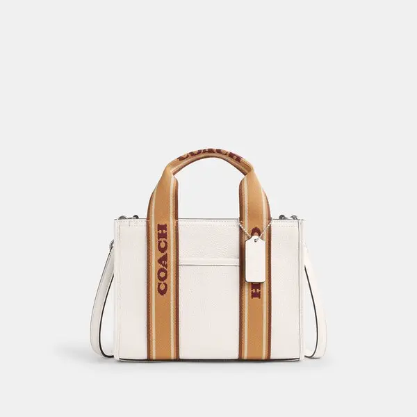 COACH OUTLET Coach Refined Pebble Leather Tote Bag