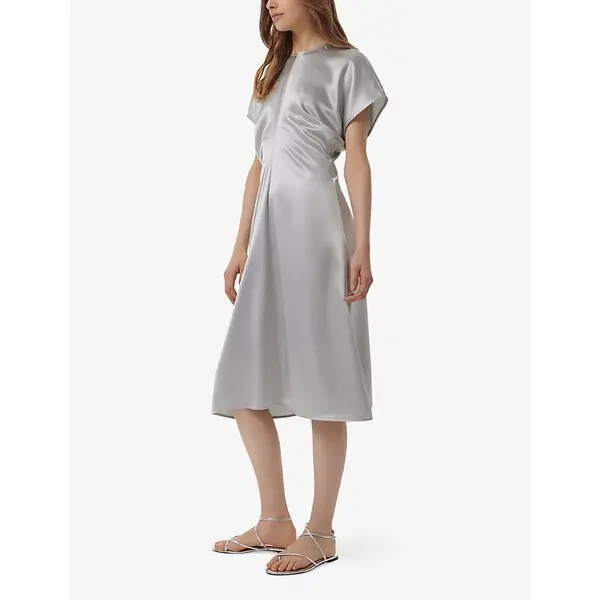 slim fit dress slacks Two-tone Oversized Batwing Dress – MiMi-Michelle Boutique main image 0