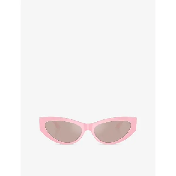 Versace Ve4470b Cat-eye Acetate Sunglasses - Pink