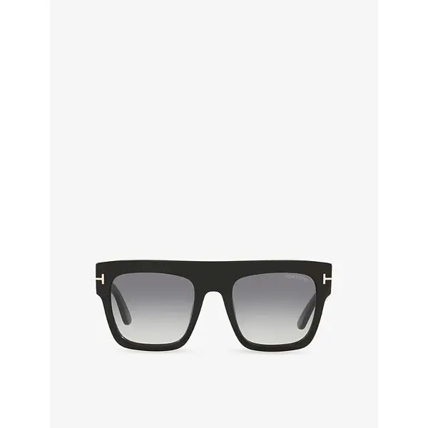 TOM FORD Square-frame Acetate Sunglasses - Black