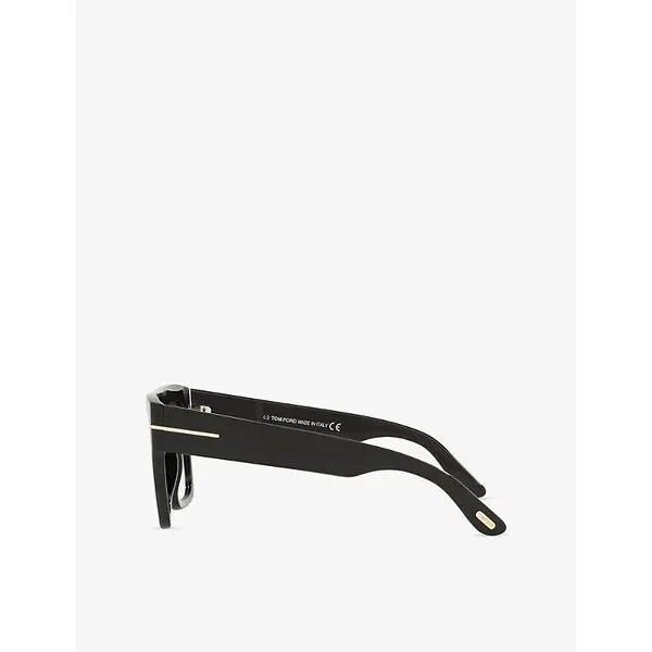 TOM FORD Square-frame Acetate Sunglasses - Black