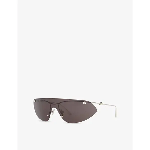 Bottega Veneta Bv1272s Rectangle-frame Sunglasses