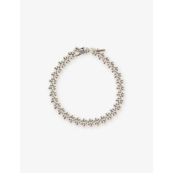 Emanuele Bicocchi Knotted Sterling Bracelet - Silver