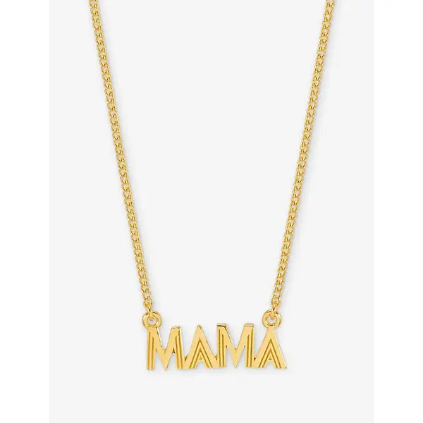 RACHEL JACKSON Mini Mama Necklace - Gold