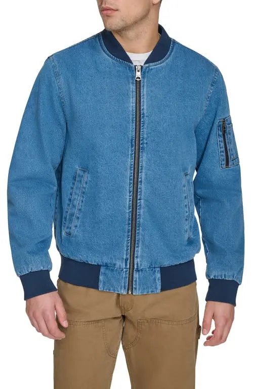 LEVI'S Western Denim Bomber Jacket