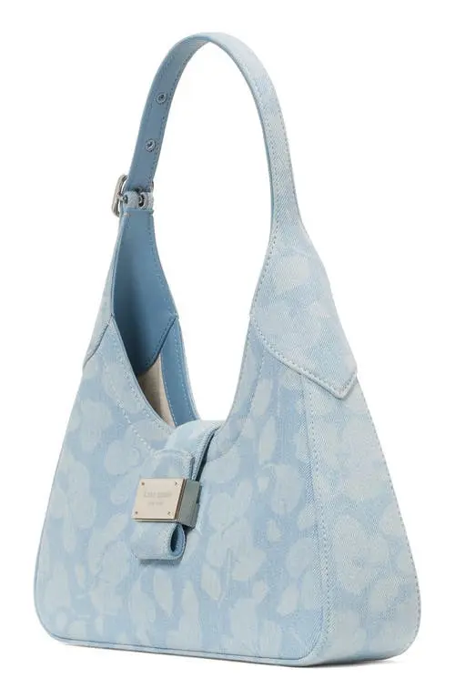 Kate Spade New York Small Noveau Printed Denim Shoulder Bag