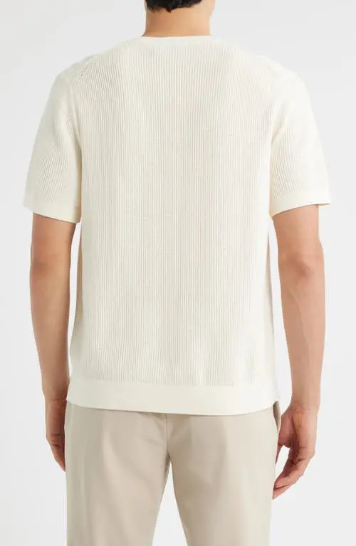 Theory Tactile Mesh Crewneck T-shirt