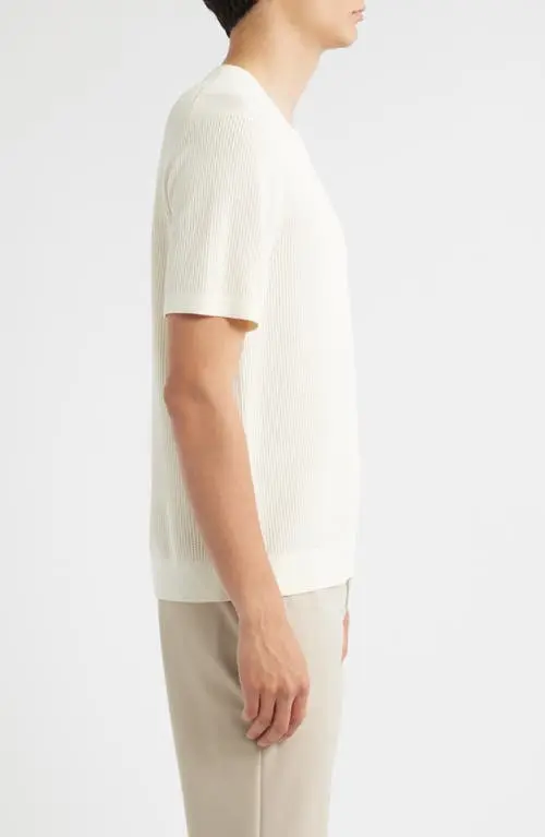 Theory Tactile Mesh Crewneck T-shirt