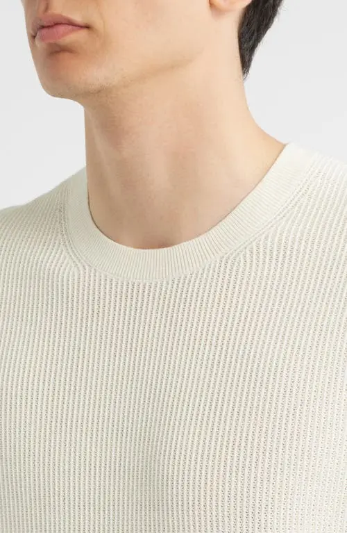 Theory Tactile Mesh Crewneck T-shirt