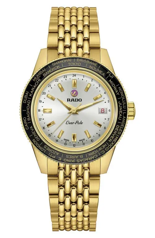 RADO Captain Cook Over-pole Gmt Automatic Watch - Silver
