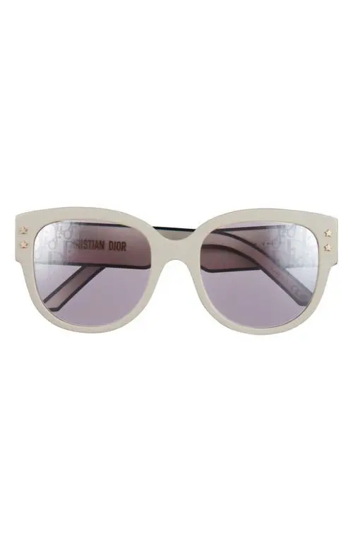 Dior Butterfly Sunglasses - Ivory / Smoke Mirror