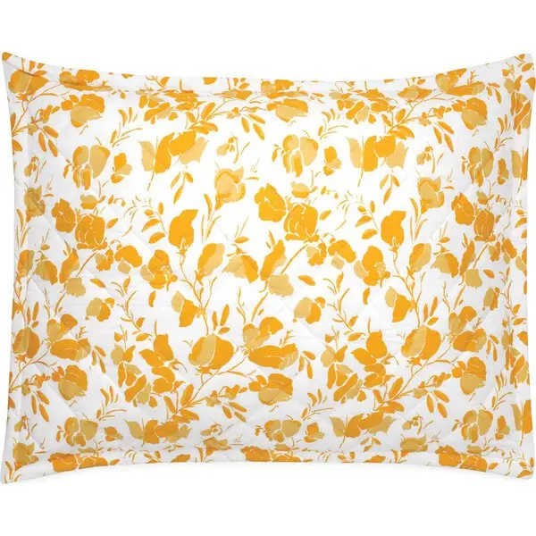 MATOUK Alexandra Quilted Sham - Goldenrod