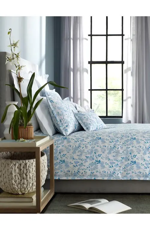 MATOUK Alexandra Quilted Sham - Sky