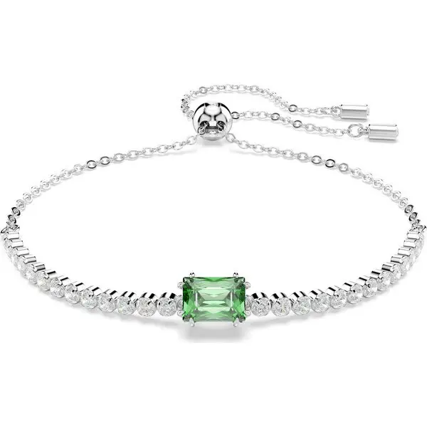 SWAROVSKI Matrix Slider Bracelet - Green