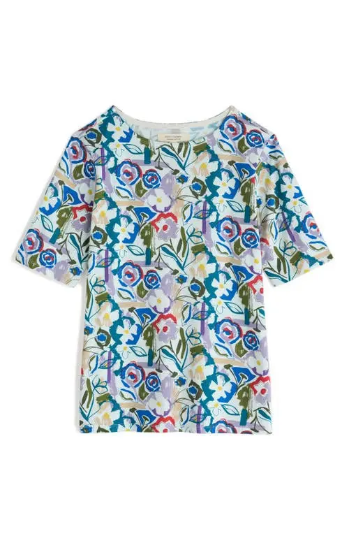 SEASALT CORNWALL Printed Organic Cotton T-shirt