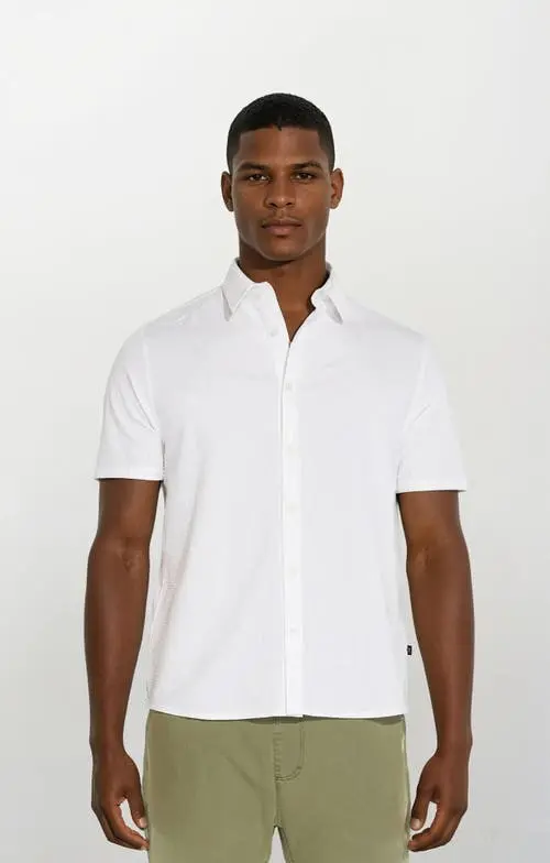 LEDGER & FORD Cardiff Shirt - White