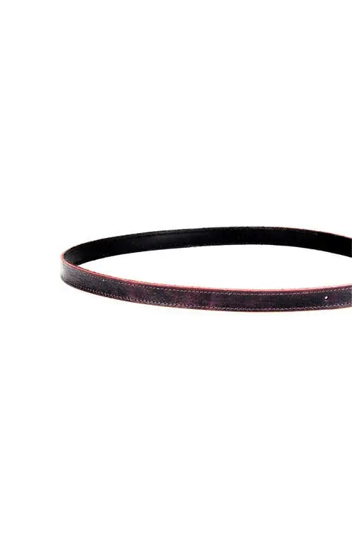 Bed Stu Monae Belt - Red Black Delux