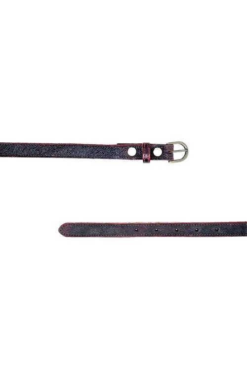 Bed Stu Monae Belt - Red Black Delux