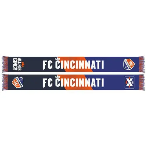 RUFFNECK SCARVES Fc Cincinnati 2025 Jersey Hook Scarf - Blue