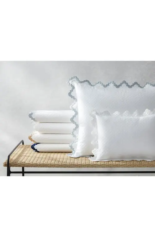 MATOUK Aziza Matelassé Coverlet - Pool