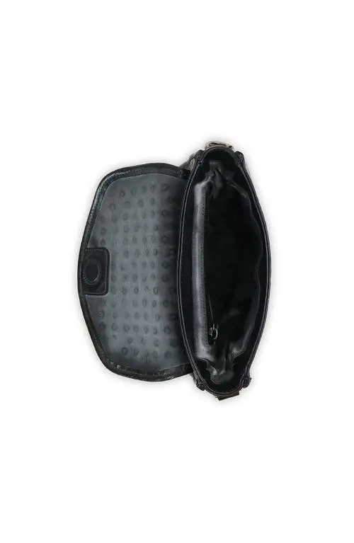 Bed Stu Studded Leather Crossbody Handbag - Black Dd