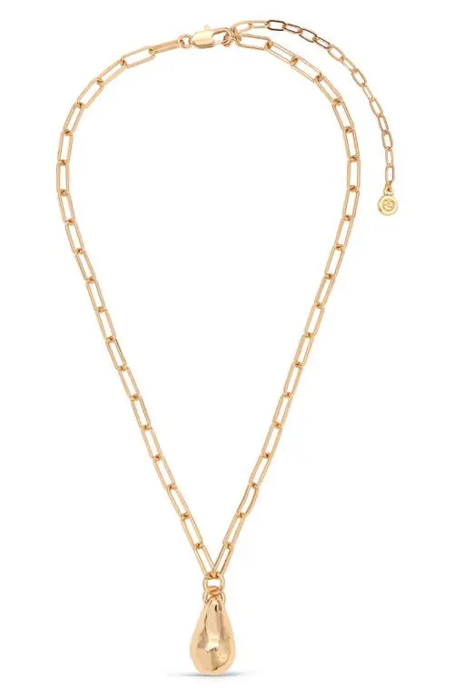 Ettika Open Drift Pendant Necklace - Gold