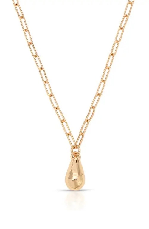 Ettika Open Drift Pendant Necklace - Gold