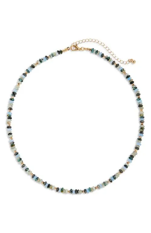 PANACEA Beaded Necklace - Blue