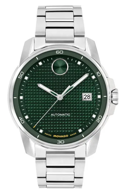 Movado Bold Verso Automatic Bracelet Watch - Green