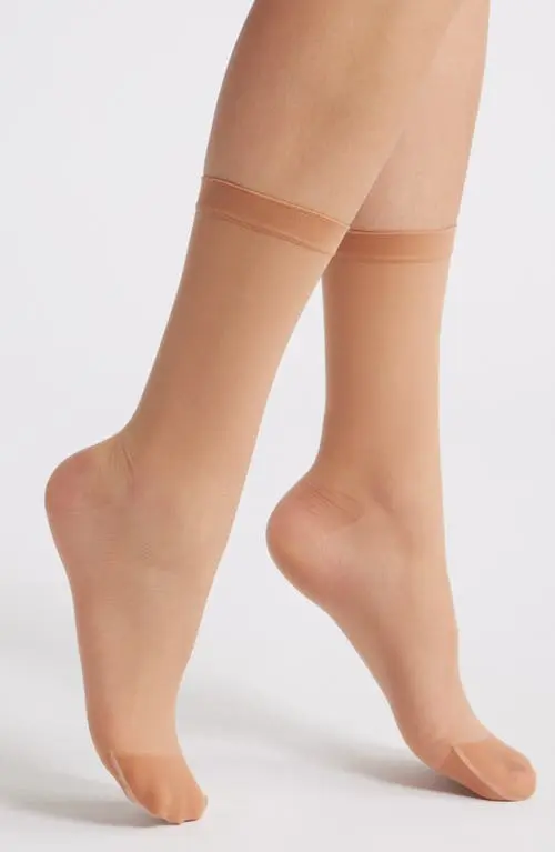 ITEM M6 Invisible Crew Socks - Butterscotch